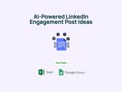 Ai Powered Linkedin Engagement Post Ideas Use Case Clever Csv