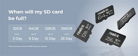 Reolink 256gb Microsdxc Memory Card Up To 100mb S 4k Uhd U3 A2 V30 Class 10