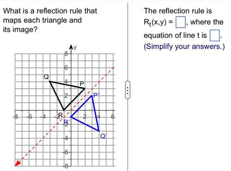 solved what is a reflection rule that the reflection rule is maps each