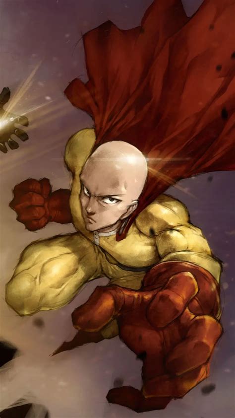 عکس های سایتاما در انیمه مرد تک مشتی یا وان پانچ من One Punch Man