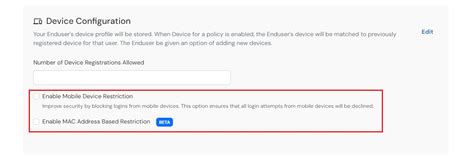Office 365 Device Restriction