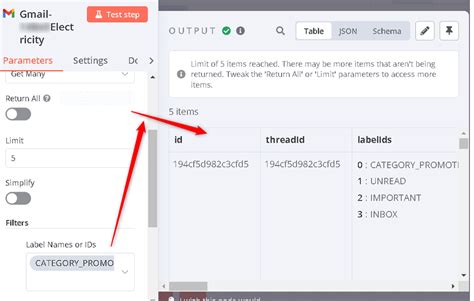 How To Setup Gmail Node Get Many Messages From Multiple Labels Ie