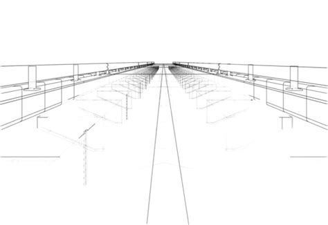 Bridge Sketch Vector Vector Concept Perspective Vector Vector Concept Perspective Png And