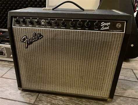 Fender Stage Lead Guitar Amp 1980s Black Reverb
