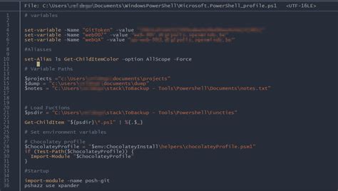 optimize profile loading time r powershell