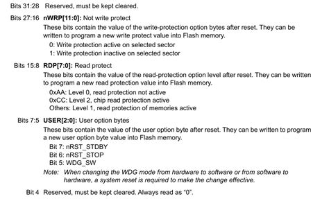 Stm32 Bootloader 刷新项目 十二 Option Byte之flashoptcr 命令0x58 Csdn博客