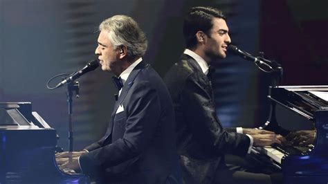 Andrea Bocelli Sohn Umjubelter Auftritt Ganz Italien Ist Verliebt In