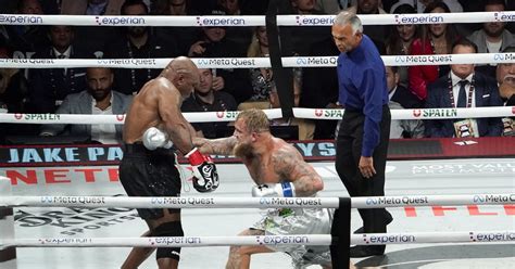 Jake Paul Vs Mike Tyson Full Fight Video Highlights Mma Fighting