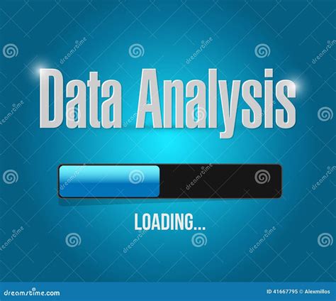 Loading Data Analysis Illustration Design Stock Illustration Illustration Of Computer Center