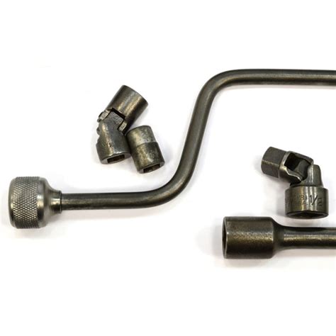 Vintage Plumbplomb Offset Ratchet And Socket Wrench Lot 15 Mixed Driv