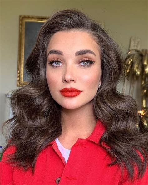 Red Lip Makeup Inspo 5 Perfectly Timeless Red Lipstick Looks Red