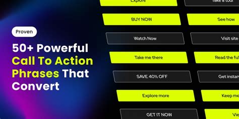 50 Powerful Call To Action Phrases That Convert Proven