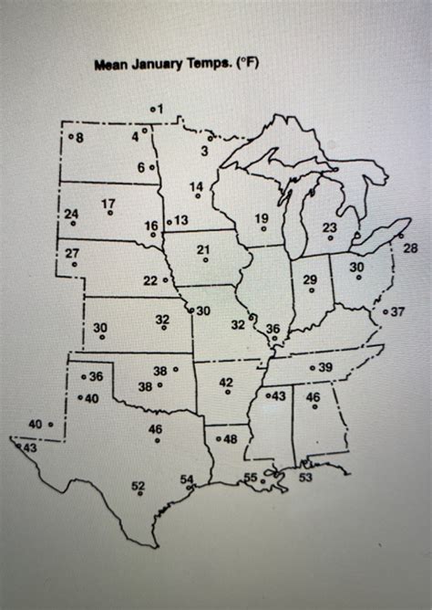 Solved Part I Isotherm Maps 1 [4] Using Selected Mean