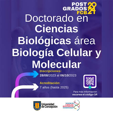 Doctorado en Ciencias Biológicas Área Biología Celular y Molecular Sociedad de Bioquímica y