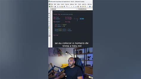 Entenda A Diferença Entre Integer E Long No Vba Youtube