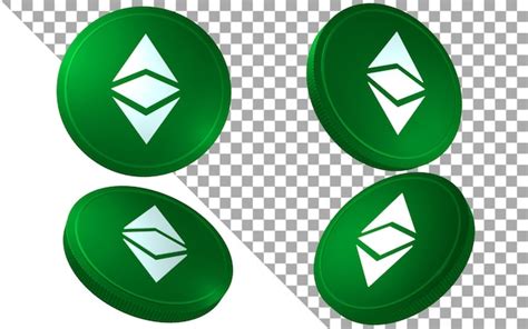 Premium Psd Etc Ethereum Classic 3d Render Illustration Coin Token