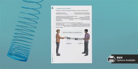 Longitudinal Waves Gap Fill Exercise Teacher Made