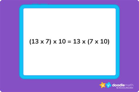 What Is The Identity Property In Multiplication DoodleLearning