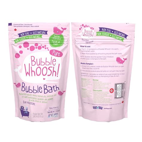 Bubble Whoosh Pure Berries Dye Free Bubble Bath Powder Loot Toy
