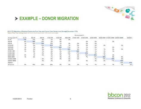 Donorcentrics Reporting Examples For The Raisers Edge Pdf Business