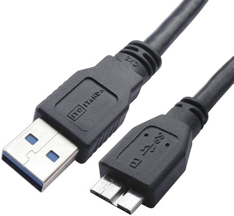 Buy Itanda Usb 3 0 Cable For Wd Western Digital My Passport And Elements Hard Drives A To Micro