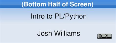 pl python ppt