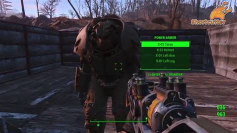 Fallout 4 X 01 Power Armor Spawn Cheat Youtube