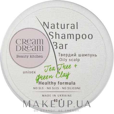 Cream Dream beauty kitchen Cream Dream Natural Shampoo Bar - Твердый ...