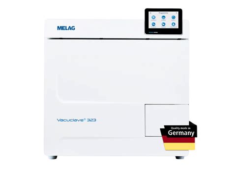 Melag Prime Line 323 22l B Class Autoclave Medical Dental Solutions