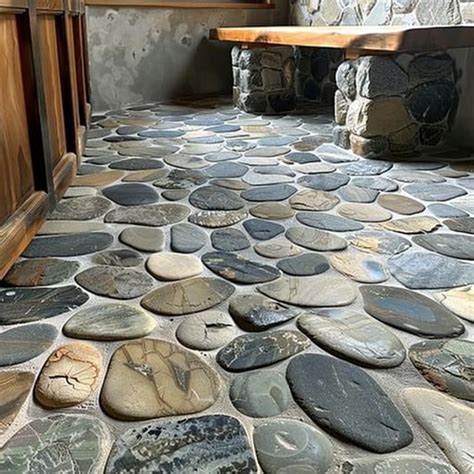 Free Pebble Stone Flooring Image Pebbles Flooring Interior