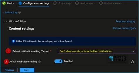 Disable Browser Notifications From Intune Htmd Blog
