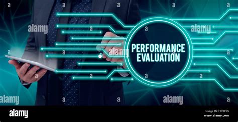 Writing Displaying Text Performance Evaluation Internet Concept The Development And Action