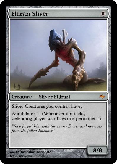 Eldrazi Sliver By Redawn87 On Deviantart
