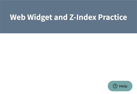 Using Z Index In The Web Widget Classic Zendesk Help