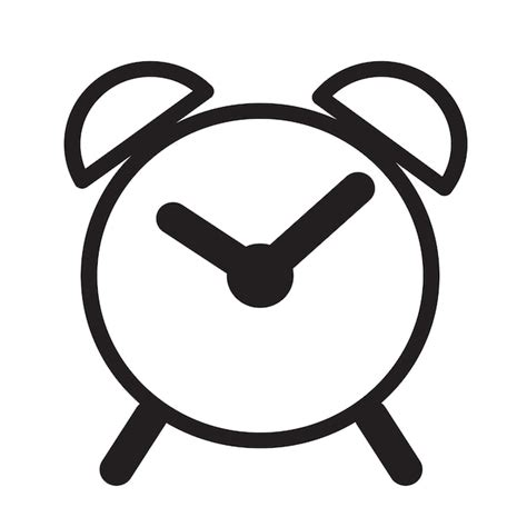 Premium Vector Alarm Clock Icon Vector Design