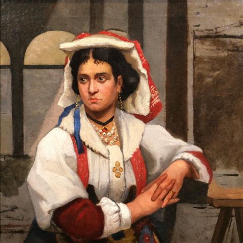Charles Goethals 1853 1885 Italian Woman Catawiki