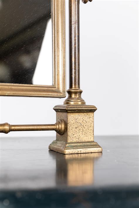 Vintage Brass Table Mirror — Antiques Workshop Exceptional Vintage And Antique Interior Finds