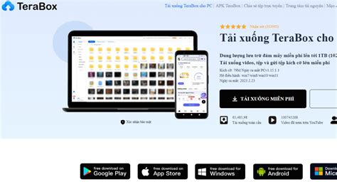 Tải TeraBox: Ứng dụng lưu trữ đám mây trên iOS, Android, PC