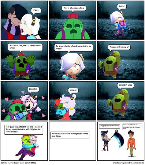 Colette Leaves Brawl Stars Part End Comic Studio