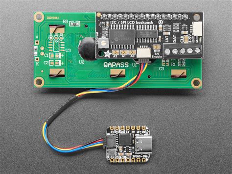 I C SPI Character LCD Backpack Kiwi Electronics