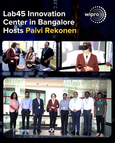 Wipro On Linkedin Lab45 Wipro Innovationcenter Digitaltwin Arvr Robotics Metaverse