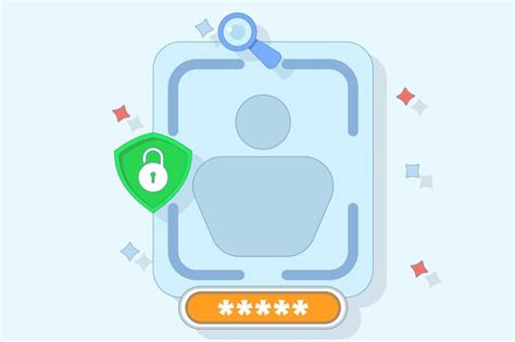 Premium Vector Facial Recognition Technology Concept Or Identification And Authentication