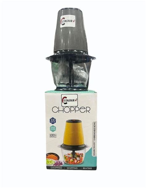 Manual Capacity 250 Ml 300w Colour Plus Food Chopper For Kitchen At