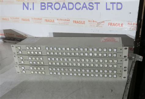 Harris Leitch 32x8p Router Matrix Panel 32x Source 8x Destination