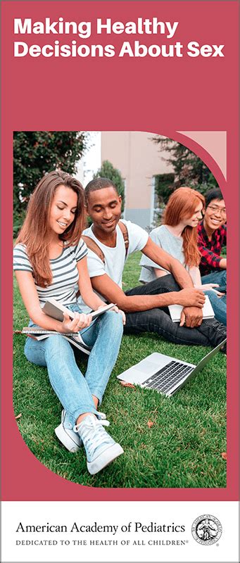 Making Healthy Decisions About Sex Brochure Pk Brochure AAP