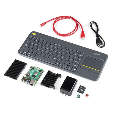 Sparkfun Raspberry Pi 4 Desktop Kit 8gb — Robot Italy