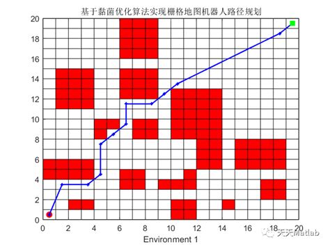 路径规划算法：基于黏菌优化的机器人路径规划算法 附matlab代码 交通路径离散菌落算法 csdn博客