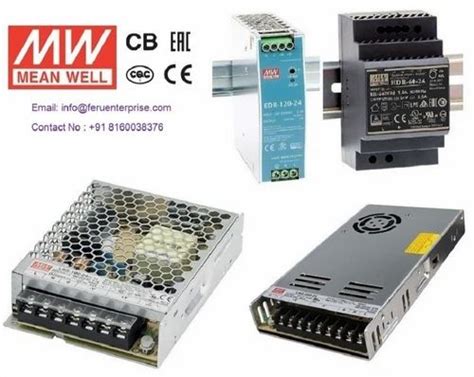 Meanwell AC To DC Converter At Piece Meanwell Distributor SMPS Power Supply In Ahmedabad