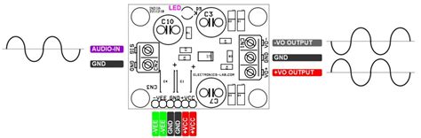 Audio Line Driver Using DRV135 With Balanced Output Electronics Lab