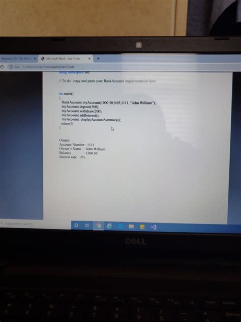 Solved Dule CSE Prin Microsoft Word Lab Doc X Fle Chegg Com